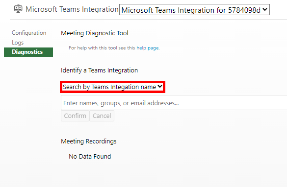 How to Reconfigure a Meeting Mapping in Microsoft Teams